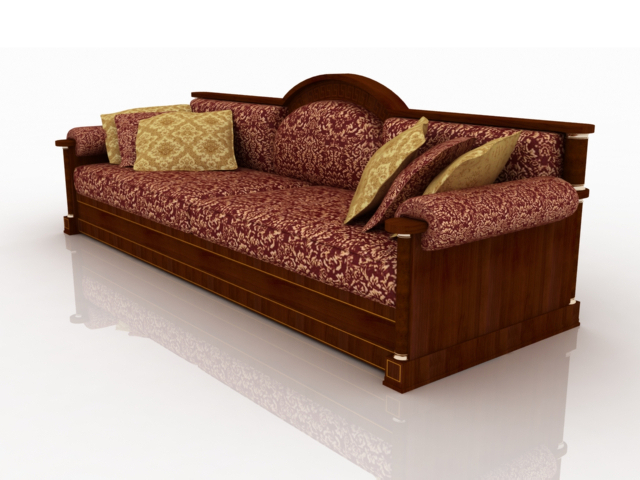 3d модель - Диван бесплатно онлайн for 3ds max